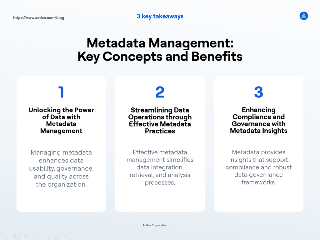 What is Metadata Management | Key Concepts and Benefits